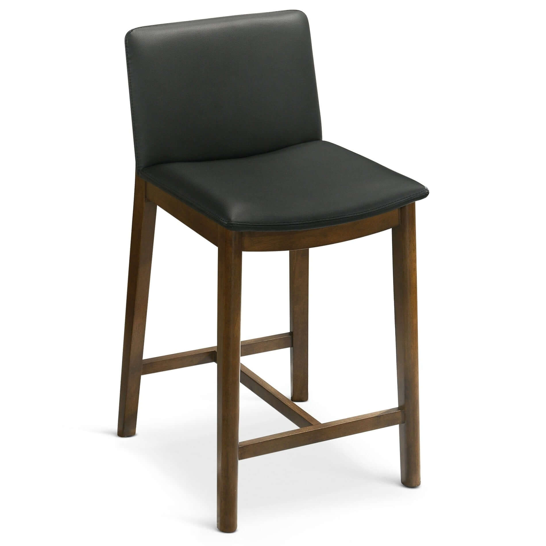 Wayne Leather Counter Chair | New York Modern