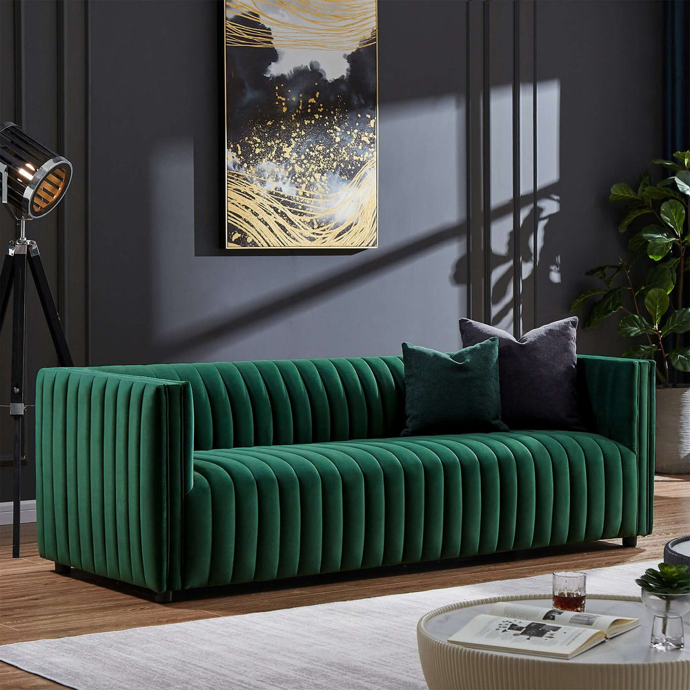 Salto Velvet Sofa