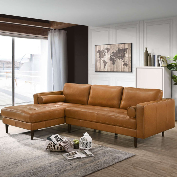 Lexington Sectional Leather Sofa | New York Modern