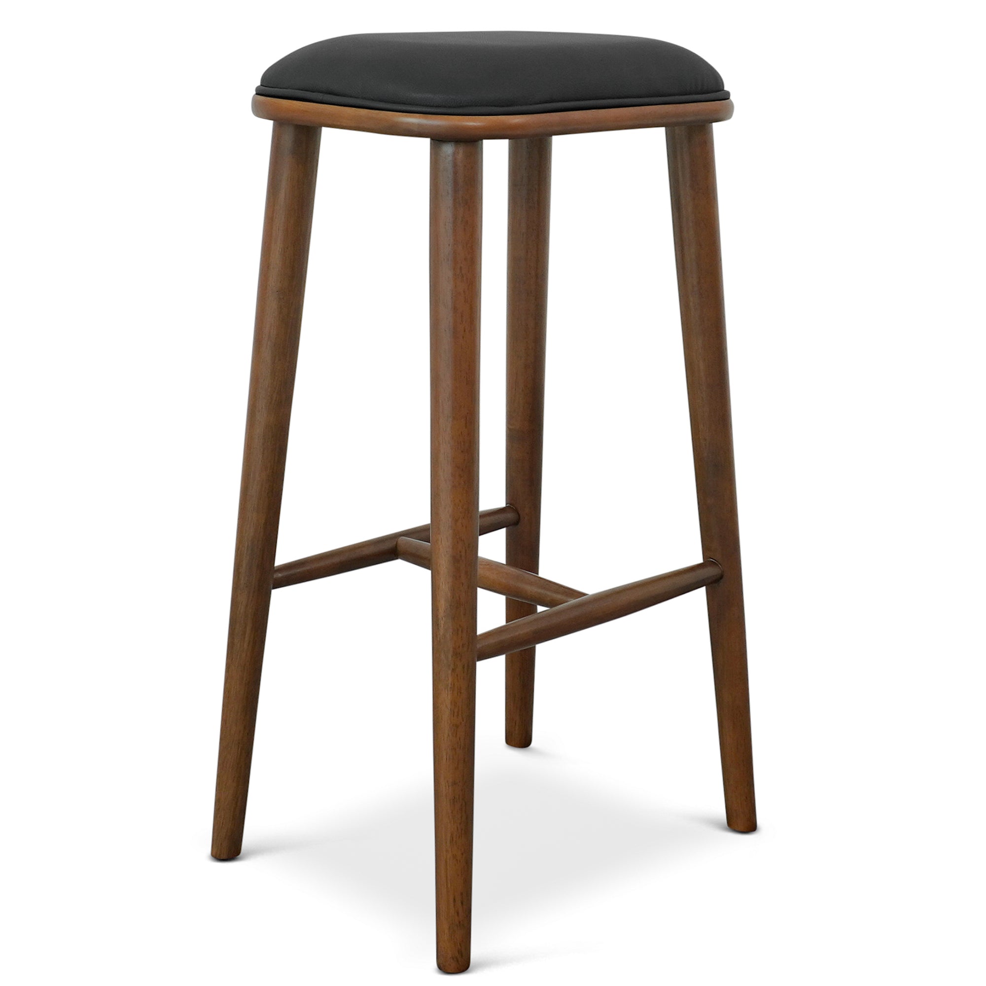 Selka Leather Bar Stool