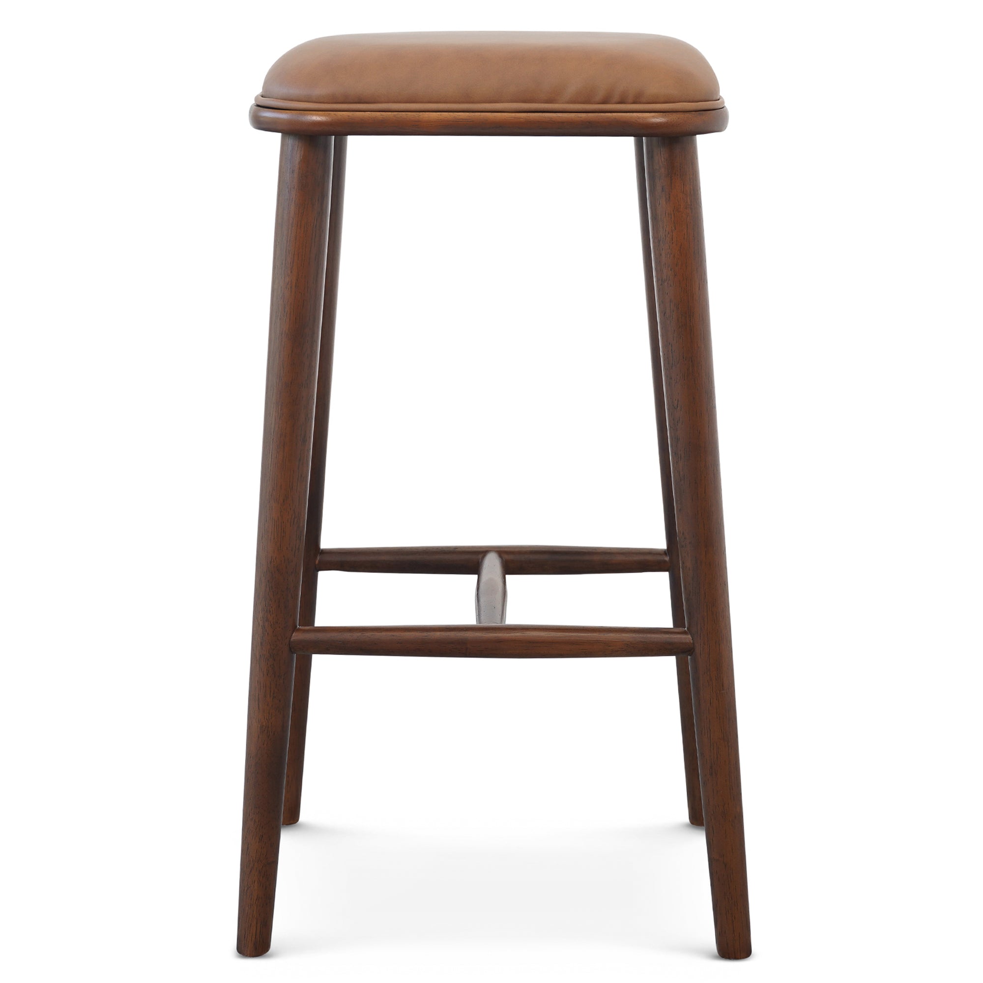 Selka Leather Bar Stool