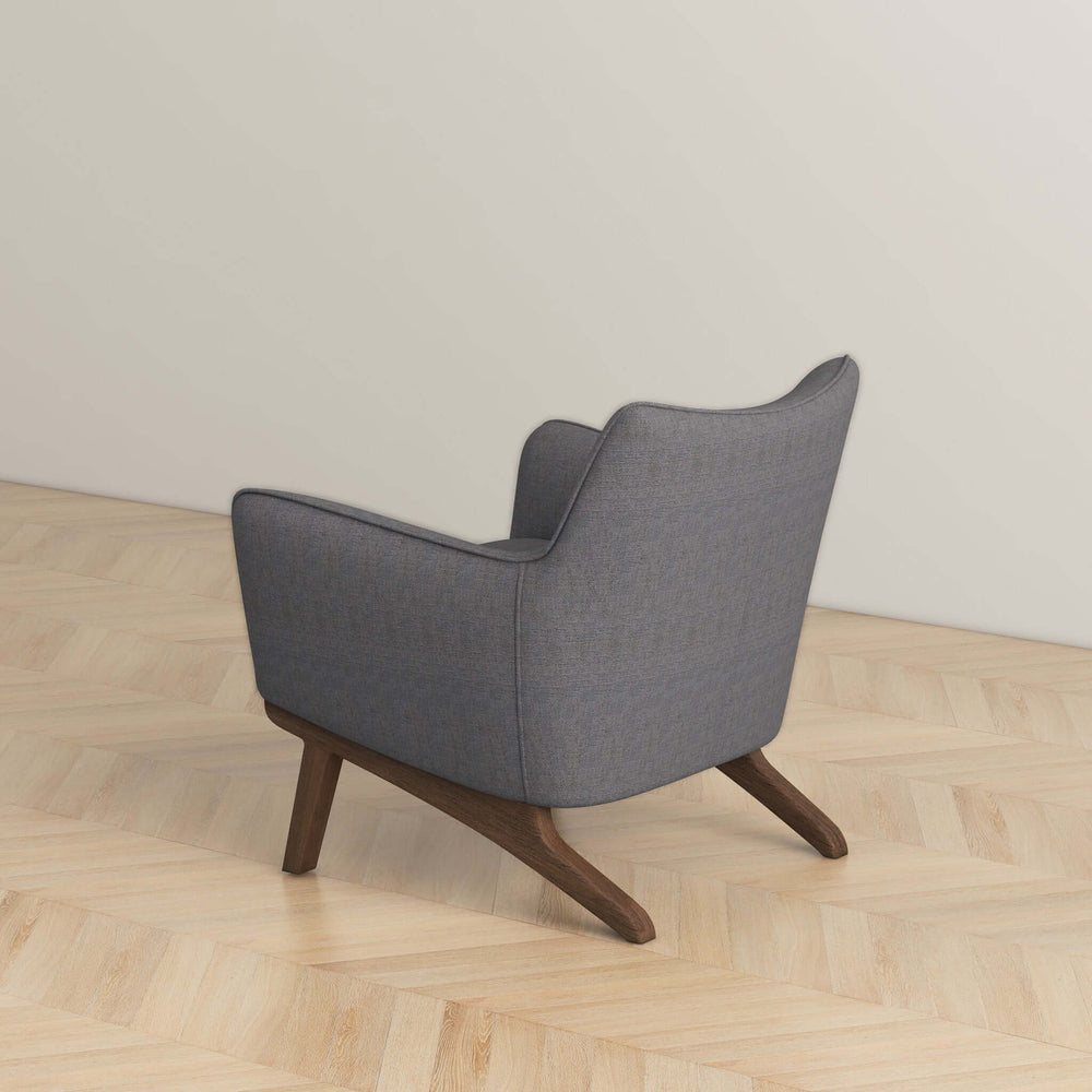 Trinity Linen Lounge Chair | New York Modern