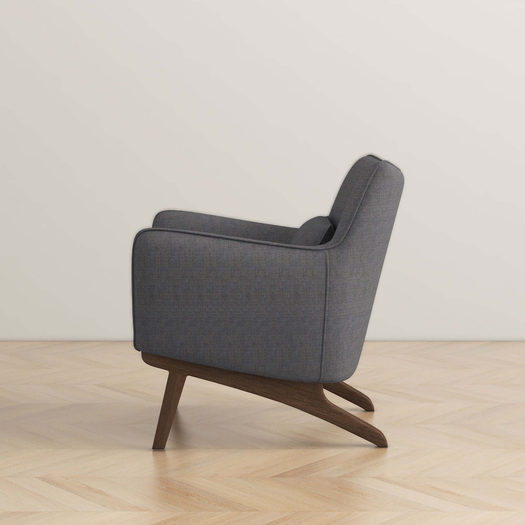 Trinity Linen Lounge Chair | New York Modern